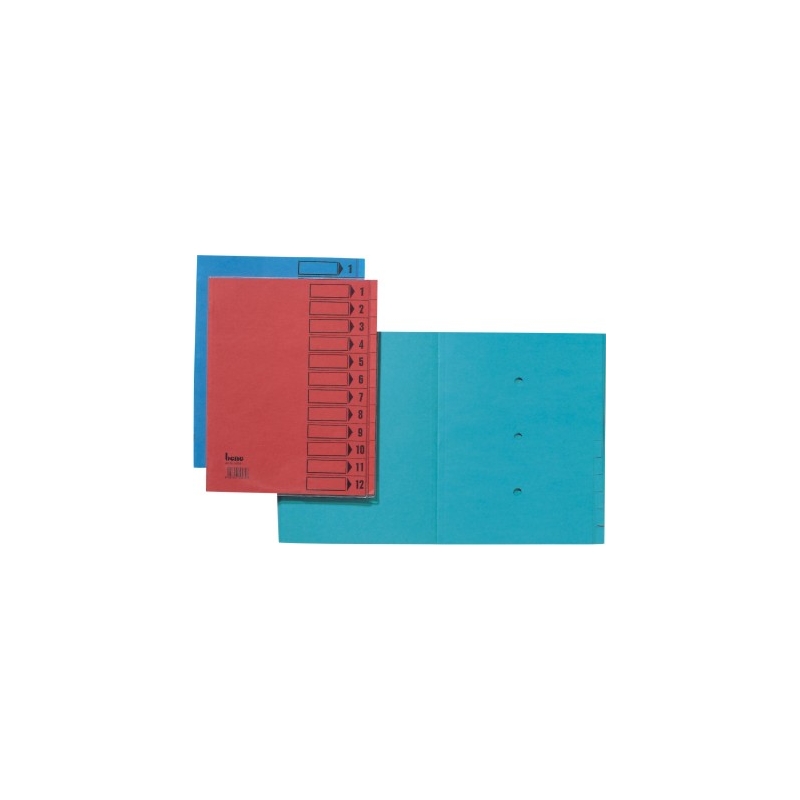 Kartonski Organizer Sa Pregradama 1-12 Bene Crvena