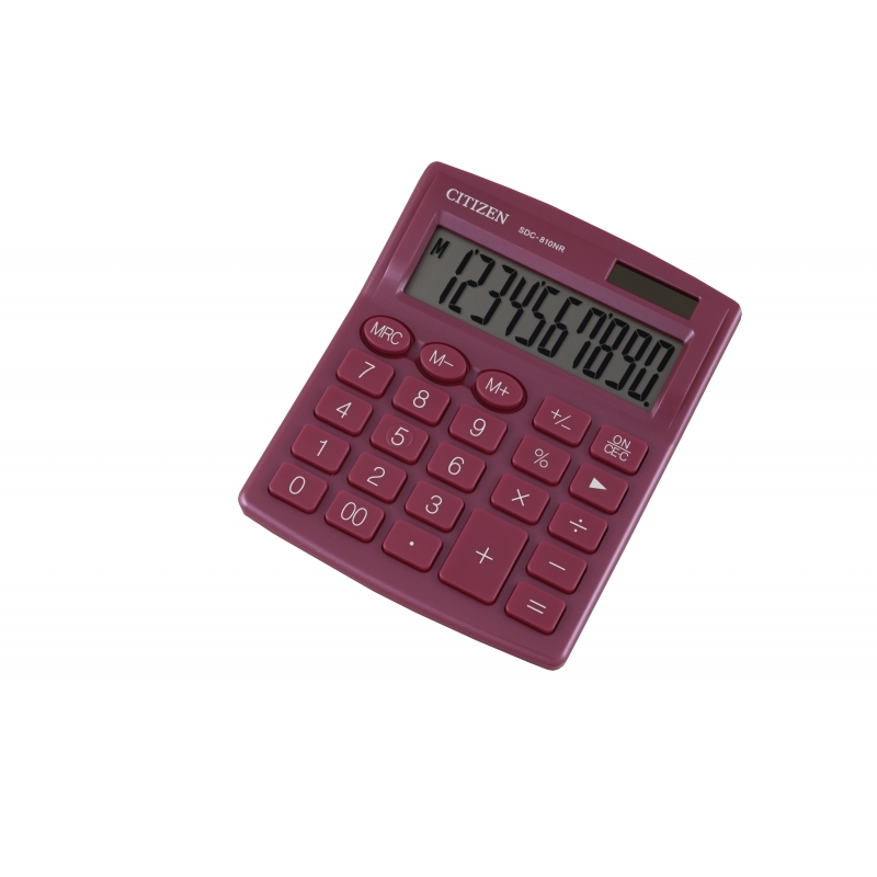 Stoni Kalkulator CITIZEN SDC-810 Color , 10 Cifara Citizen Roze