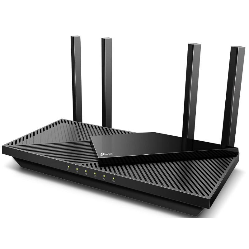 Bežicni Ruter TP-LINK ARCHER AX55 Wi-Fi 6/AX3000/2402Mbps/574Mbps/1xGWAN 4xGLAN/USB3.0/4 Antene