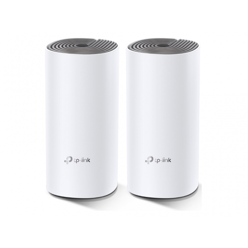 Mrežni Mesh Sistem TP-LINK DECO E4(2-PACK) Wi-Fi/AC1200/867Mbps/300Mbps/2x LAN/2 Antene