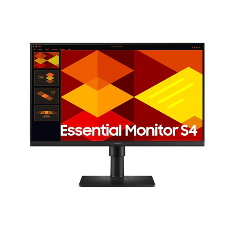 Monitor SAMSUNG LS24D400GAUXEN 24"/IPS/1920x1080/100Hz/5ms/HDMIx2,DP,USB/Pivot,Visina/Crna