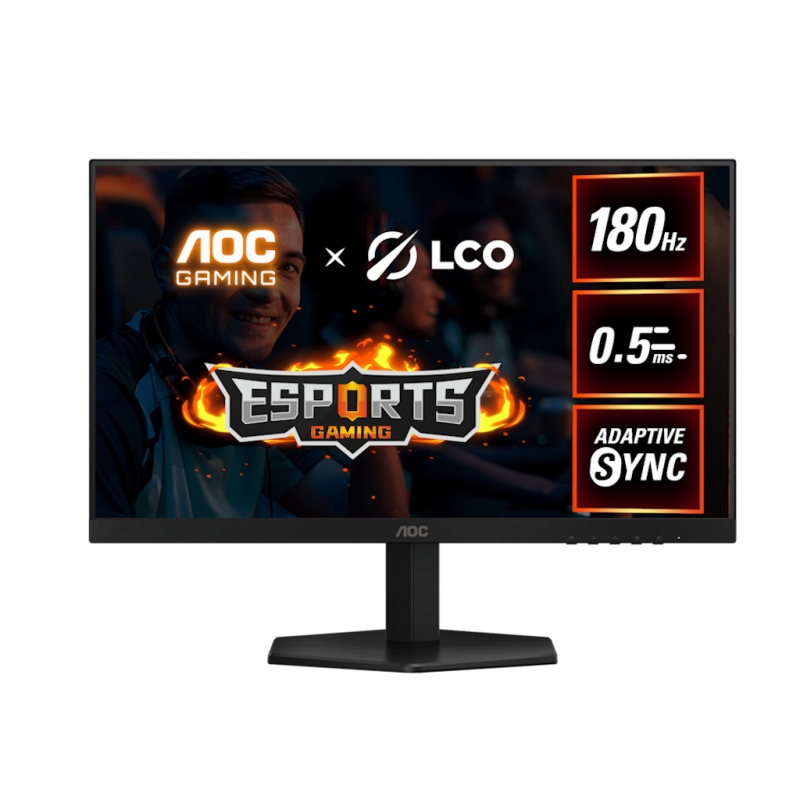 Monitor AOC 24G42E 24"/IPS/1920x1080/180Hz/1ms GtG/HDMI,DP/Adaptive Sync/Crna