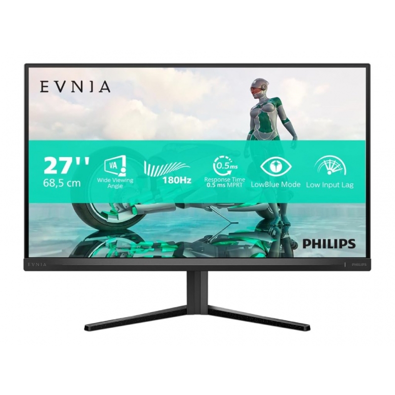 Monitor PHILIPS 27M2N3200S/00 27"/IPS/1920x1080/180Hz/1ms GtG/HDMIx2,DP/Zvucnici/VESA/Crna