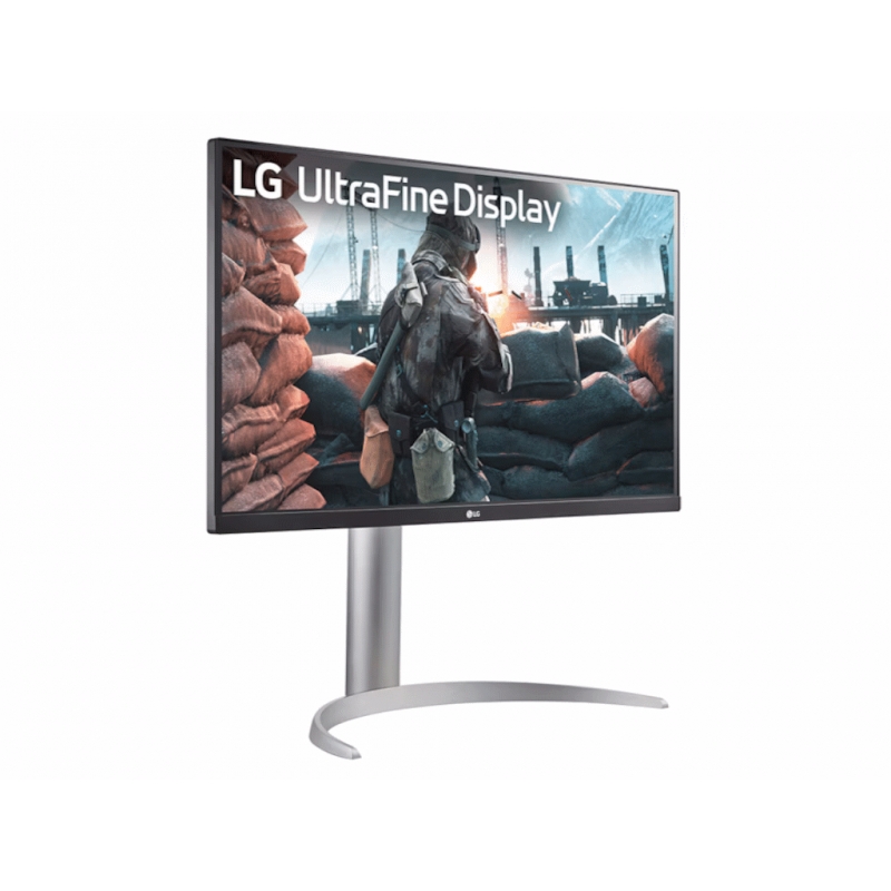 Monitor LG 27UP650K-W 27"/IPS/3840x2160/60Hz/5ms GtG/HDMIx2,DP/Freesync/Pivot,Visina/Srebrna