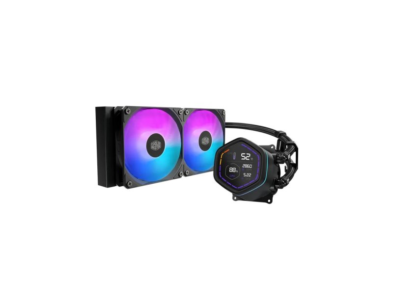 COOLER MASTER MASTERLIQUID CORE NEX DIGITAL 240 ARGB CRNO VODENO HLAĐENJE MLX-D24M-A18PA-RD