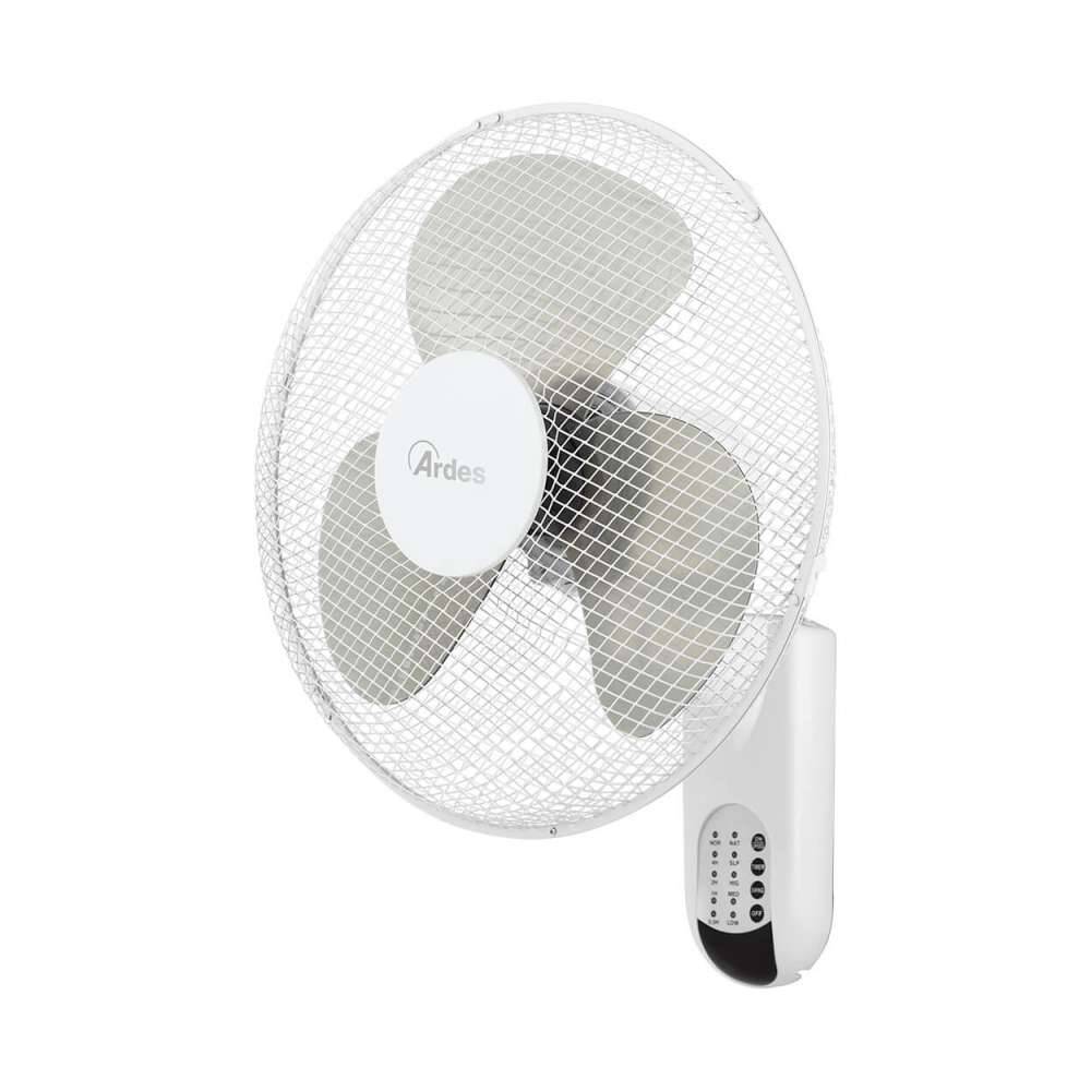 ARDES 5W40RW ZIDNI VENTILATOR 50W SA DALJINSKIM UPRAVLJAČEM I TAJMEROM BELI
