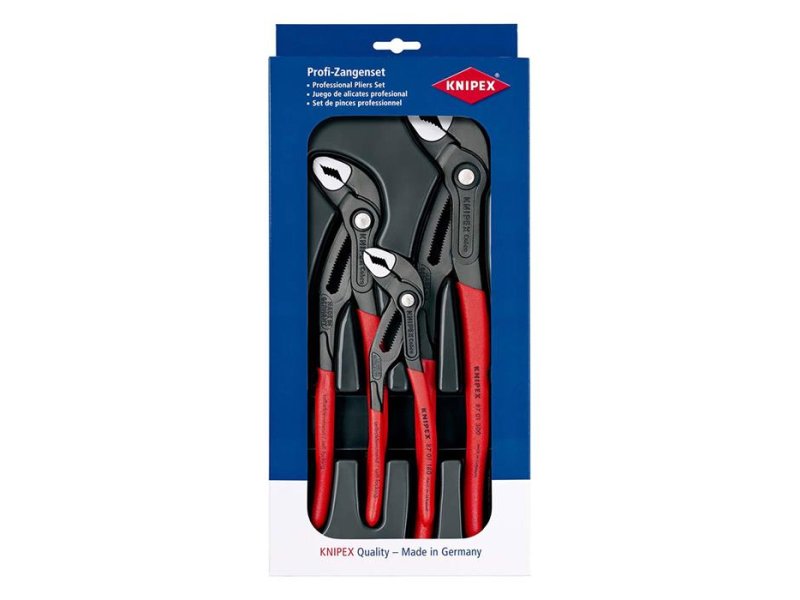 KNIPEX SET PAPAGAJ KLEŠTA COBRA 3/1 – 00 20 09 V02