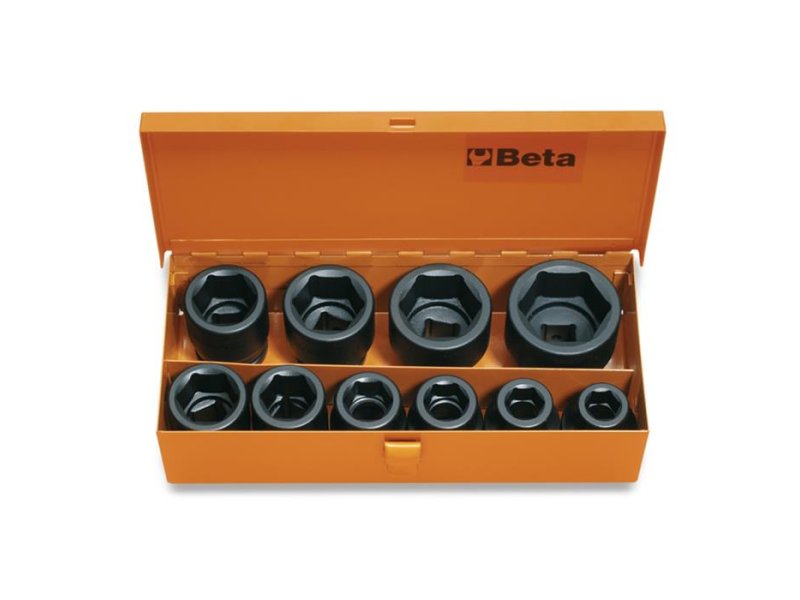 BETA SET OD 10 UDARNIH NASADNIH KLJUČEVA 17-46MM 3/4″