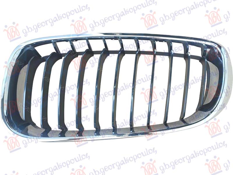PVC MASKA CRNA/HROM (BASE LINE) Leva str. BMW SERIES 3 GT 2012-2020 (F34) (OEM: 51134A15CF1, 51135A3D031, 51137294803)