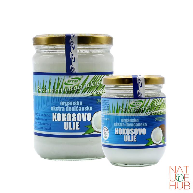 Organsko devičansko kokosovo ulje dtc, 500ml