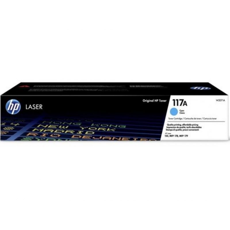 Toner HP 117A/Plava