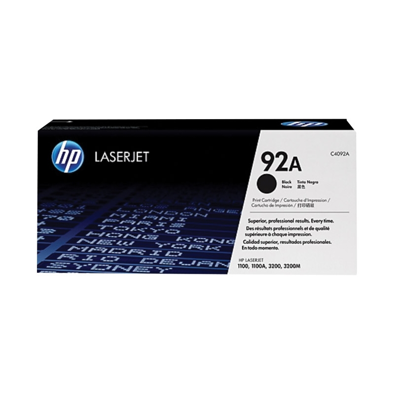 Toner Hewlett Packard C4092A,1100/1100A/4093 Original (92A)