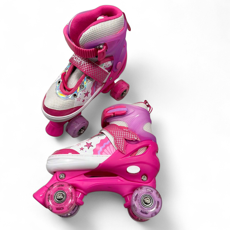 Rosule roze Sirena podesive 28-33 i 34-38