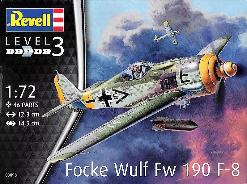 REVELL 1/72 Focke Wulf Fw 190 F-8