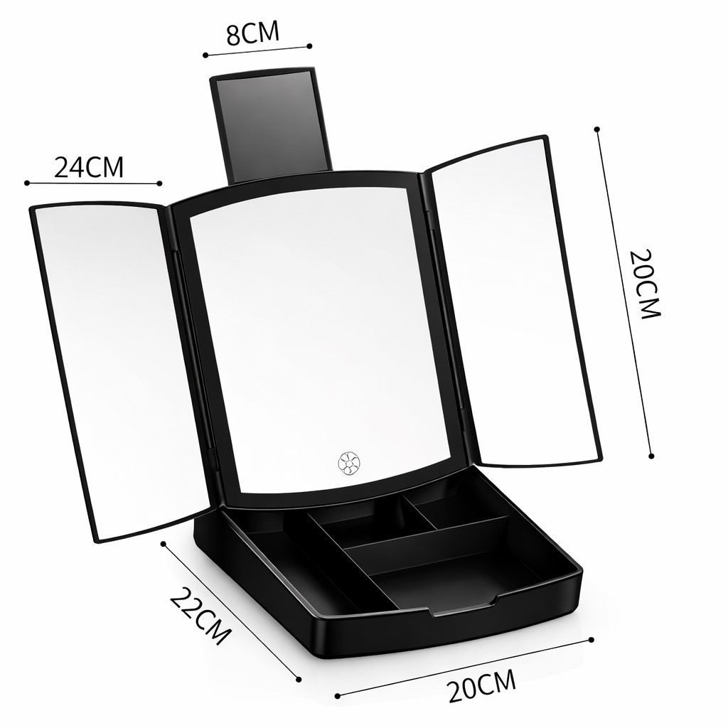 Led ogledalo za šminkanje