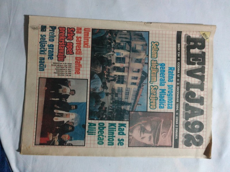 Revija 92 broj 134
