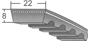 22X8 PROFIL