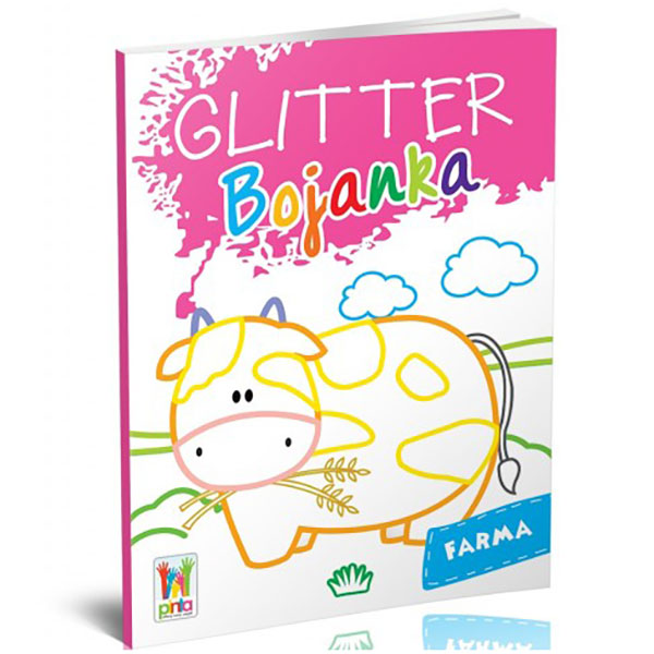 Glitter bojanka – Farma