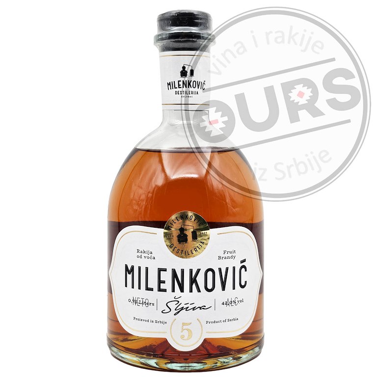 Milenković rakija Šljiva 5yo 0,7L