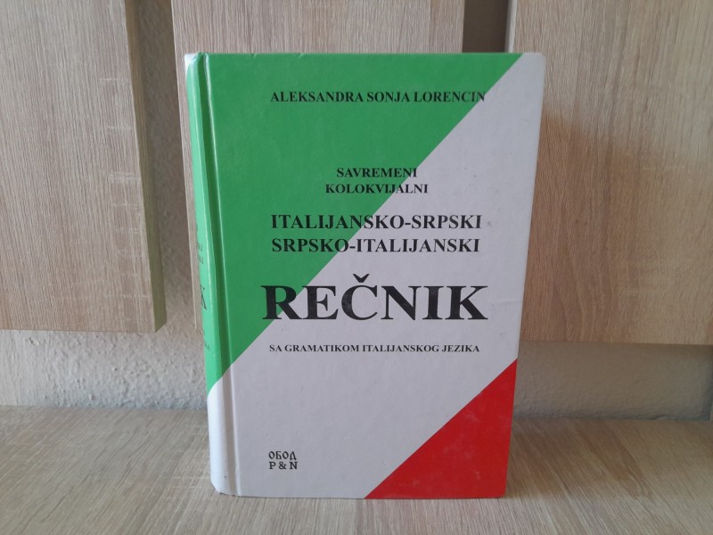 Italijansko srpski rečnik - Aleksandra Sonja Lorencin