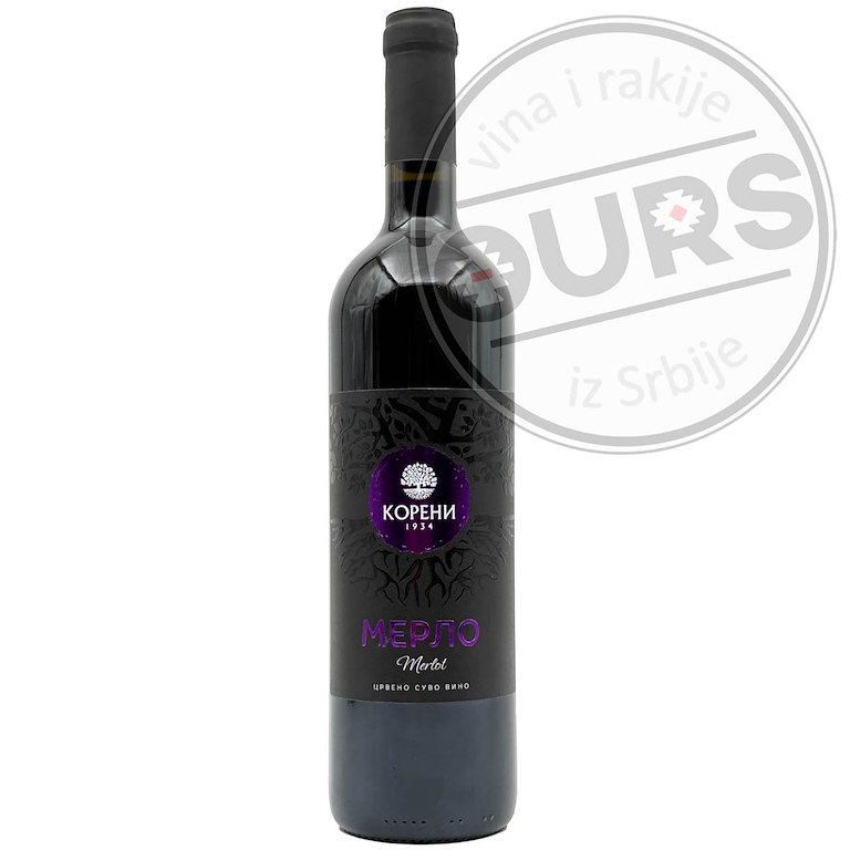 Koreni Merlot 0,75L