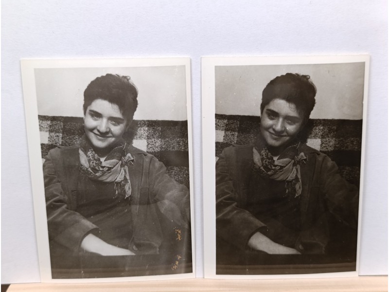 Crno bela fotografija devojka lot 2