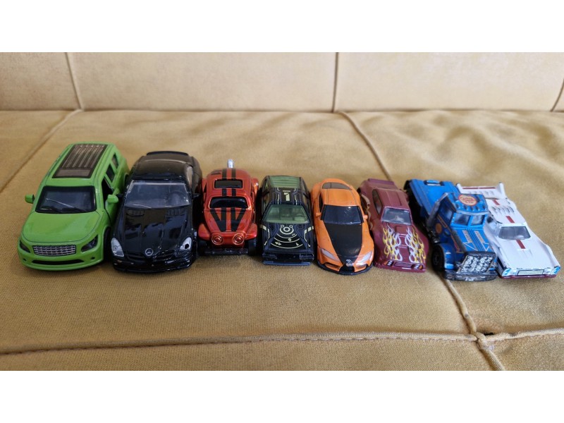 Autići razni Hotwheels, matchbox
