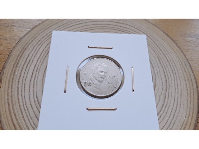 MEKSIKO 20 CENTAVOS 1976 GODINA