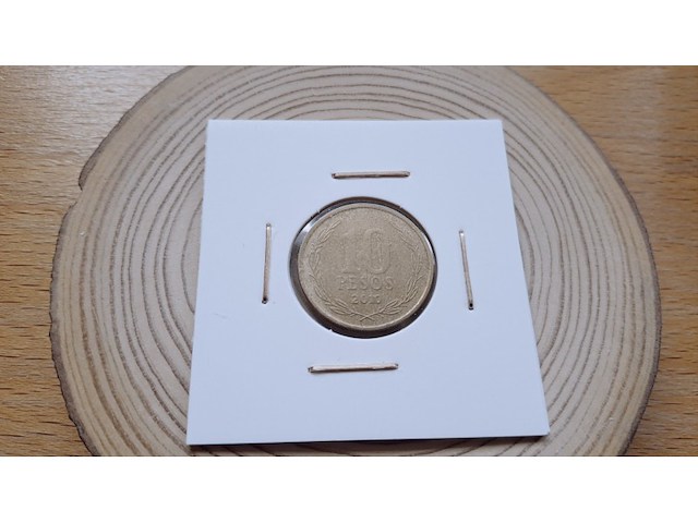 CILE 10 PESOS 2010 GODINA
