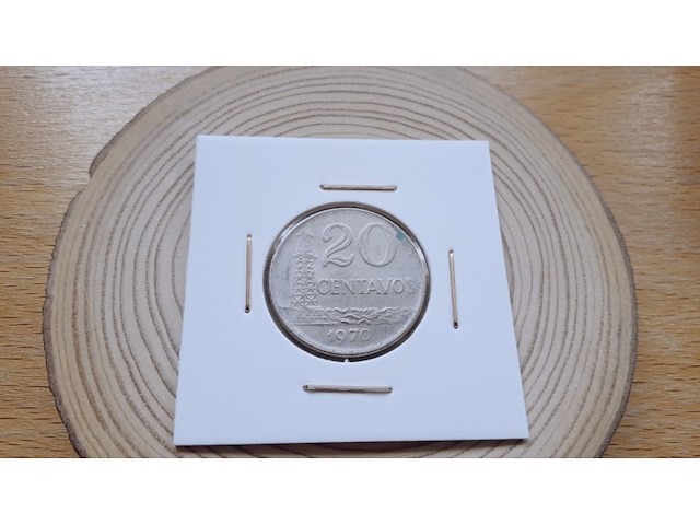 BRAZIL 50 CENTAVOS 1970 GODINA
