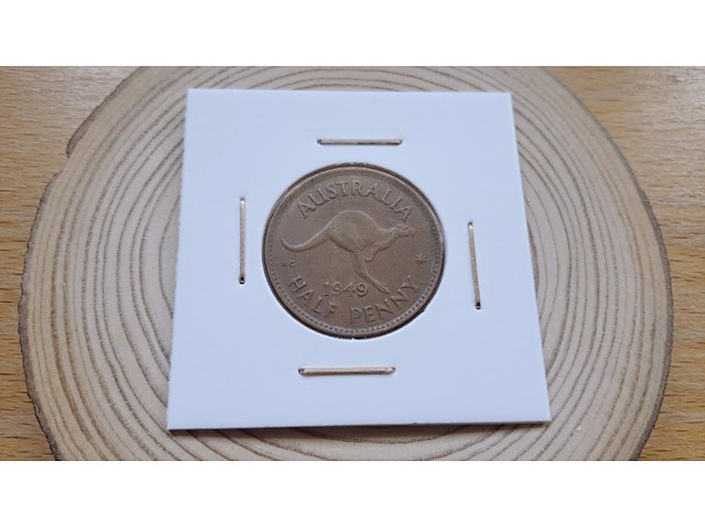 AUSTRALIA HALF PENNY 1949 GODINA