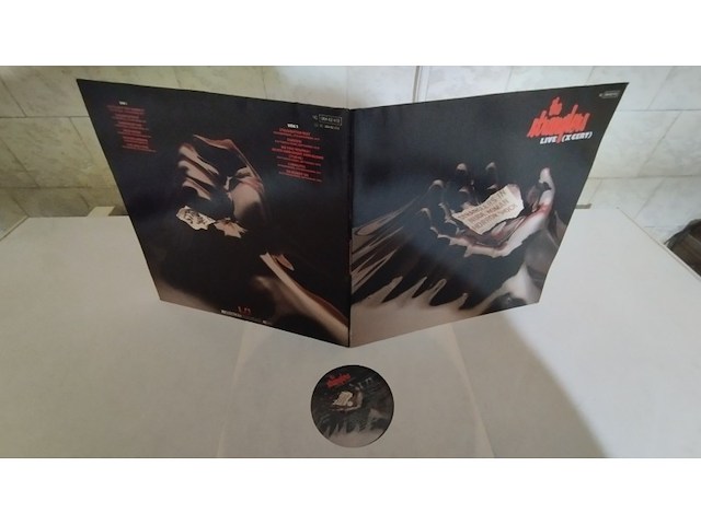 STRANGLERS LIVE X LP MINT