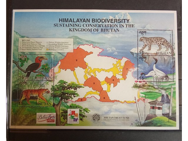 2001 fauna BHUTAN