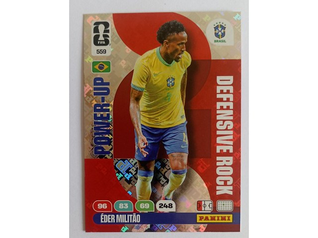 2026 Fifa World Cup Adrenalyn XL Eder Militao DR