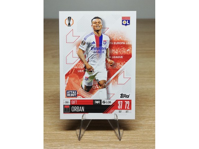 Match Attax 2024/25 359 Gift Orban