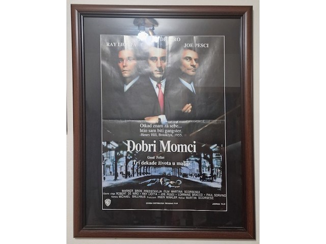 DOBRI MOMCI - FILMSKI PLAKAT