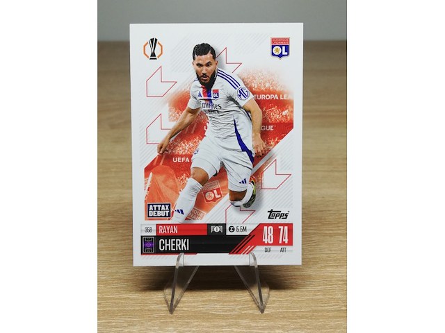 Match Attax 2024/25 358 Rayan Cherki