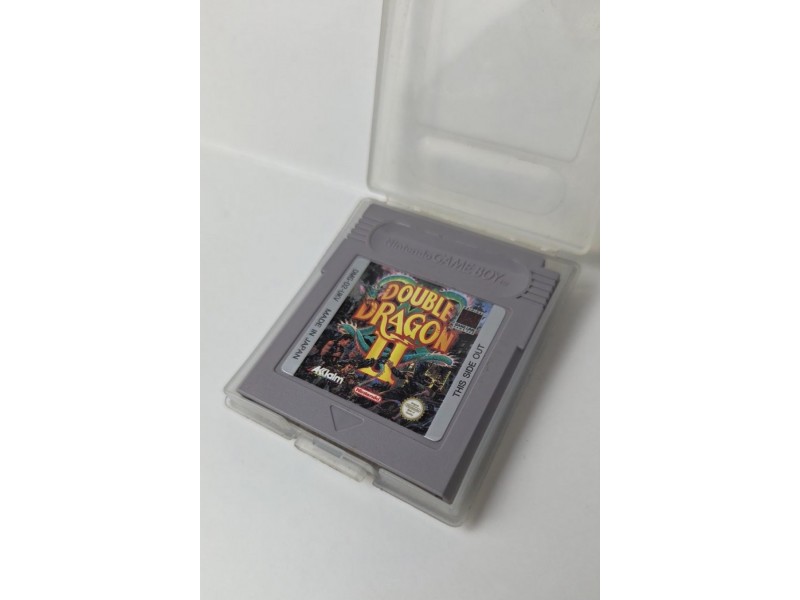 Double Dragon II video igra konzolu Nintendo Game Boy
