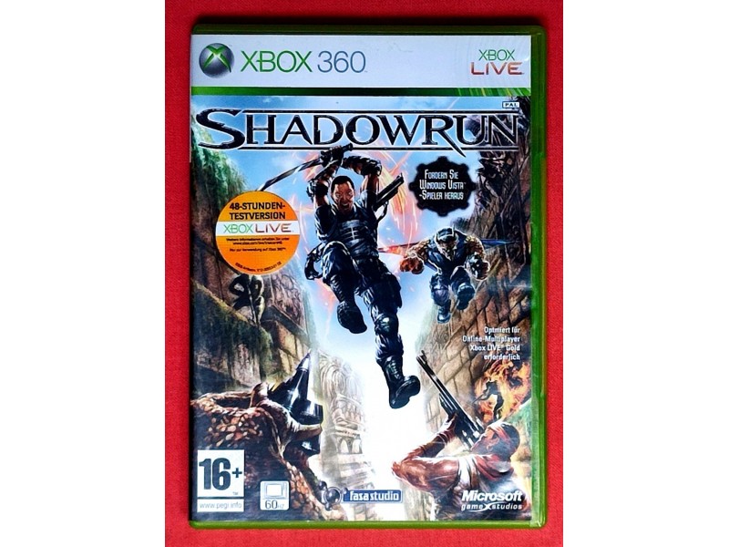 Shadowrun - XBox 360 Originalna Igra
