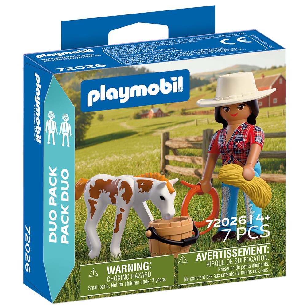 Playmobil Duo pack Poni i farmer