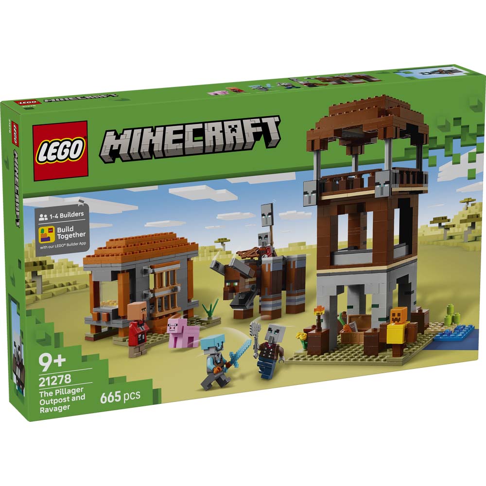 LEGO MINECRAFT Predstraza Pilidzera i Ravadzer