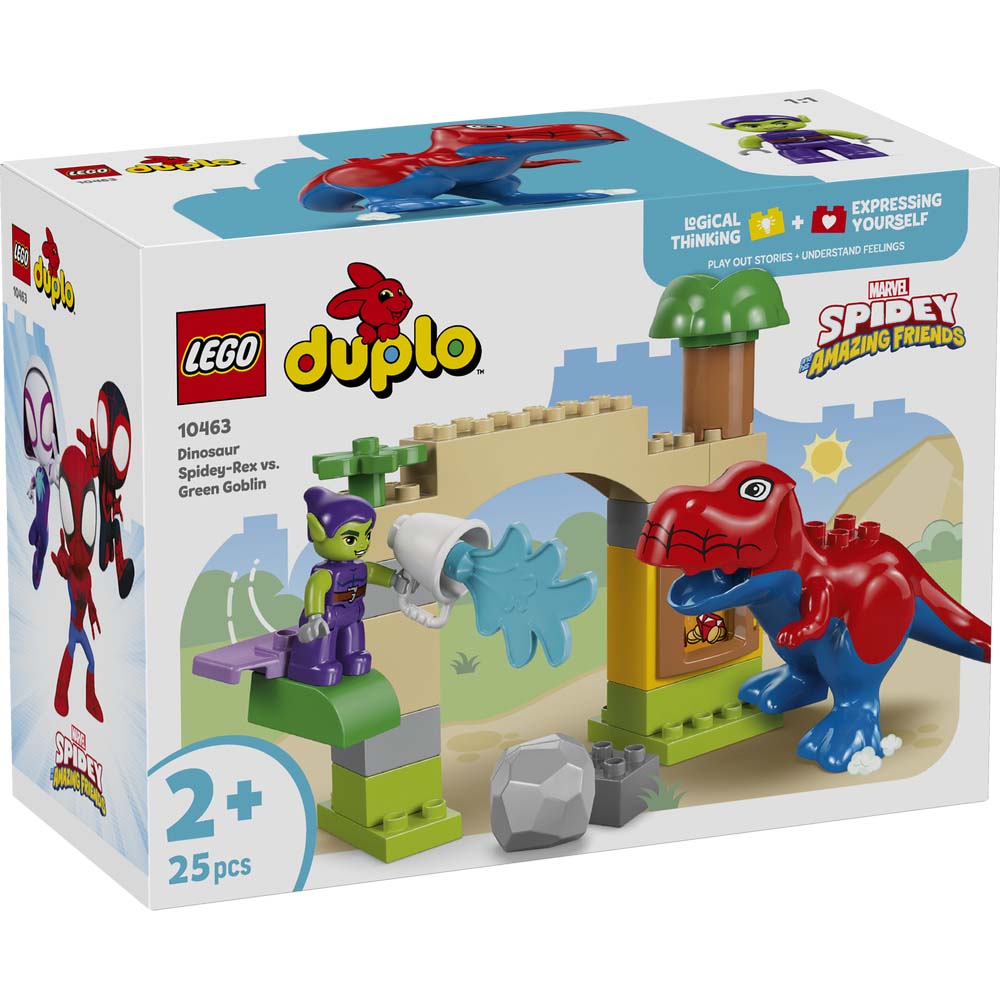 LEGO DUPLO MARVEL Dinosaurus Spajdi-reks protiv Zelenog Goblina