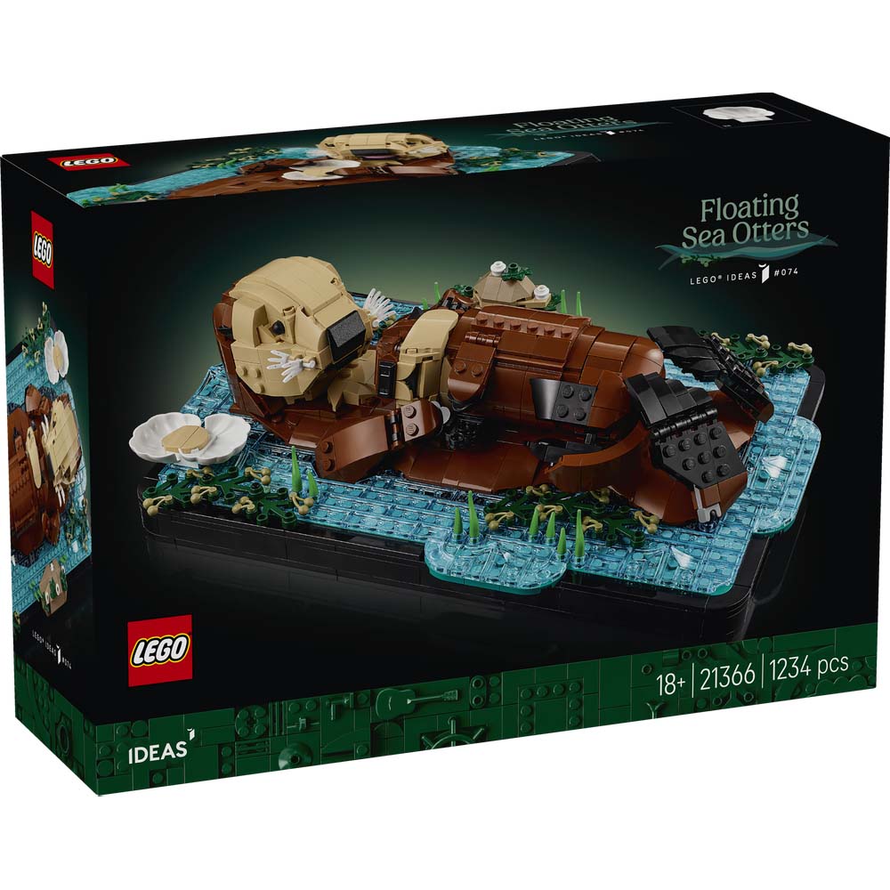 LEGO IDEAS Plutajuce morske vidre