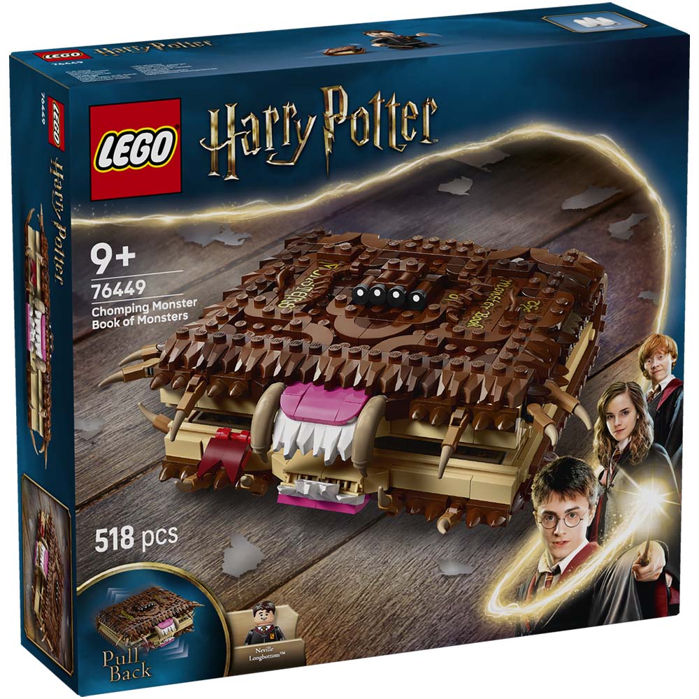 LEGO HARRY POTTER cudovisna knjiga o cudovistima koja grize