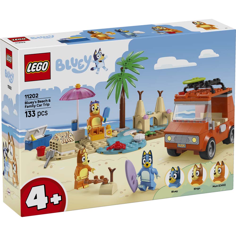 LEGO BLUEY: Bluey - plaza i porodicni izlet automobilom