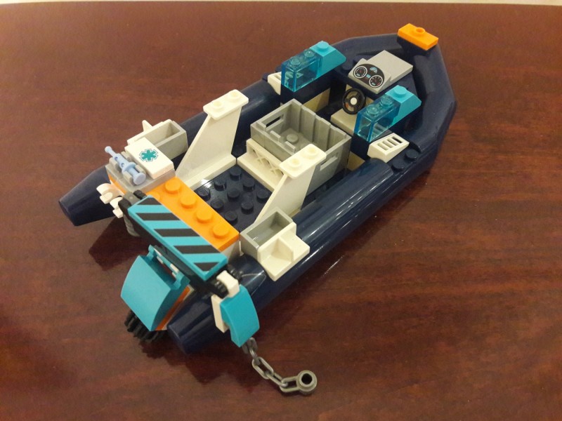 Lego explorer diving boat