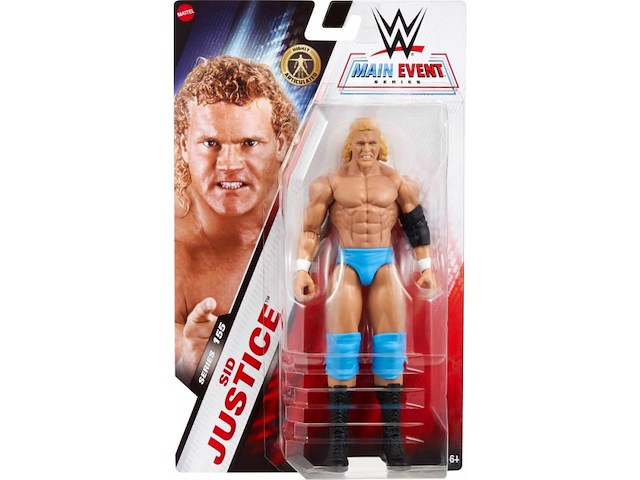 WWE Main Event Series 155 Sid Justice 15 cm Mattel