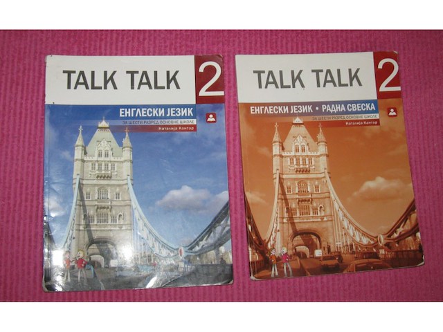 ENGLESKI JEZIK 6. TALK TALK 2. ZAVOD. KOMPLET