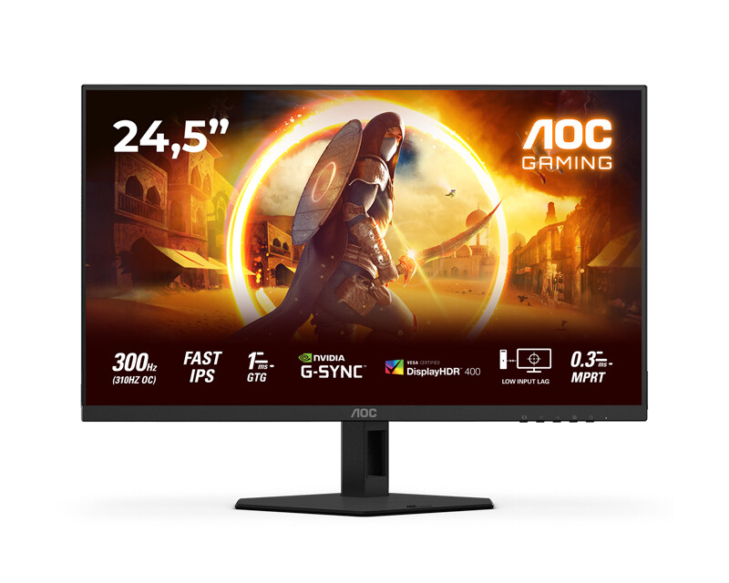 AOC - 24.5 inča 25G4SRE FHD 1920x1080 Fast IPS 310 Hz G-Sync gaming monitor