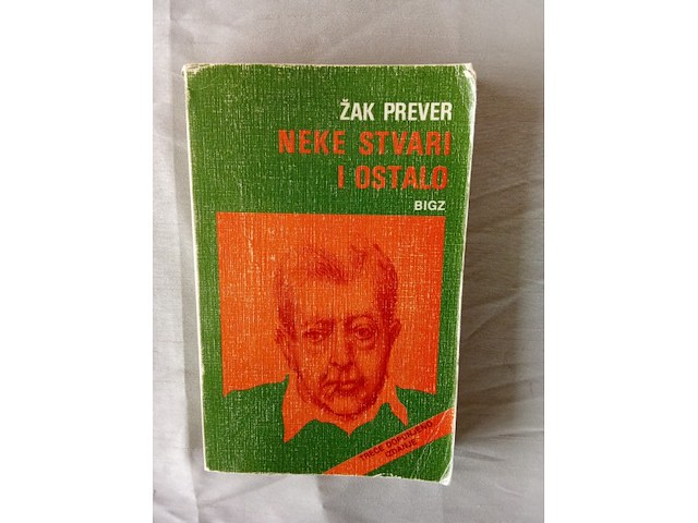 Neke Stvari I Ostalo-Žak Prever